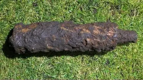 Detectorists find unexploded bomb near schools in Invergordon