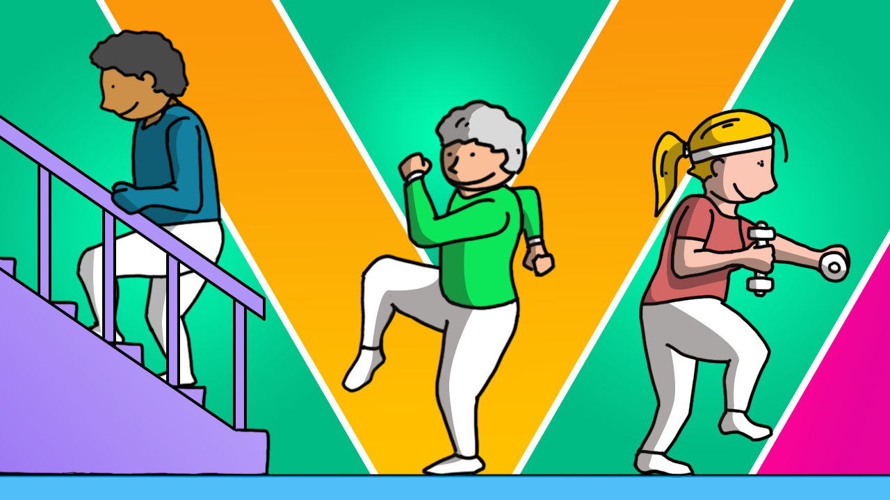 Lockdown muscle loss: Five ways to get back in shape - BBC News