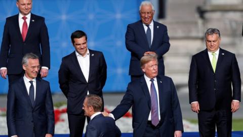 Donald Trump: European Union is a foe on trade - BBC News