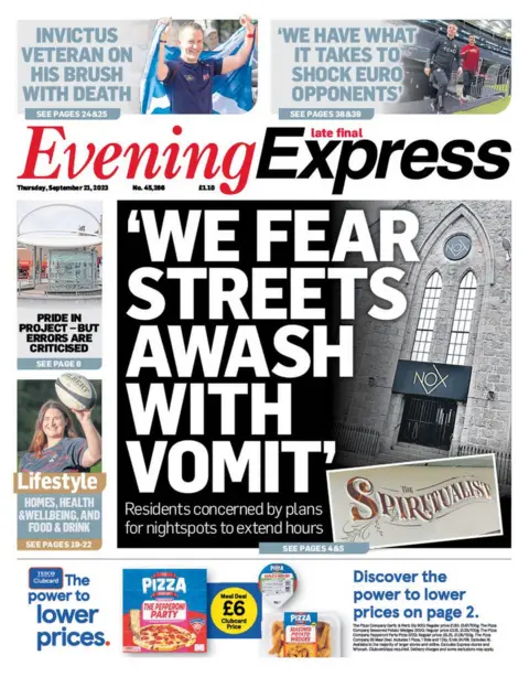 Scotland's papers: PM drops green pledge and alcohol price hike plan