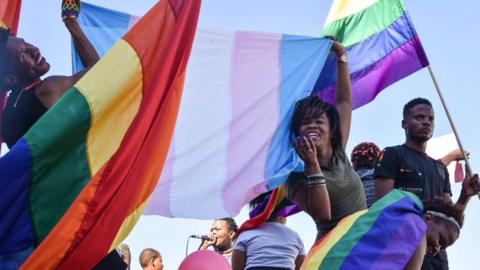 Bringing Gay Pride to Africa's last absolute monarchy - BBC News