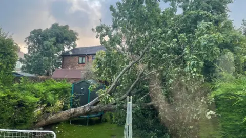 Storm Lilian causes power cuts and travel delays