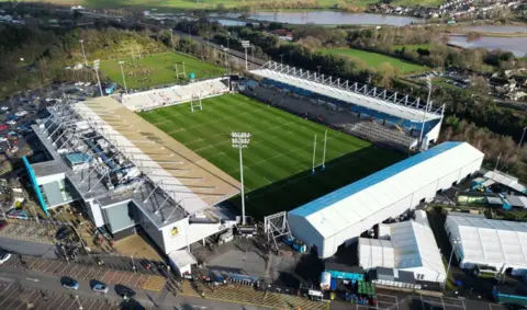 Surgery for man assaulted at Exeter Chiefs' stadium