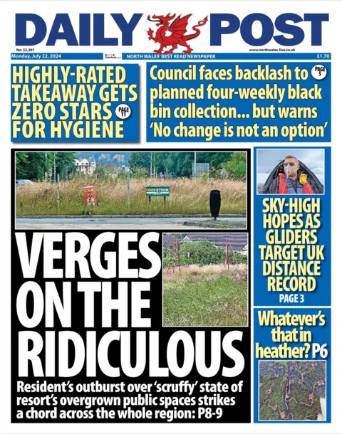 Wales' papers: Family 'could have to pay £300 childcare a day'