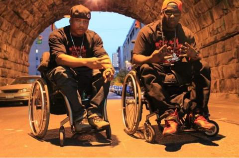 Rap duo 4 Wheel City and the Krip-Hop career they never expected - BBC News