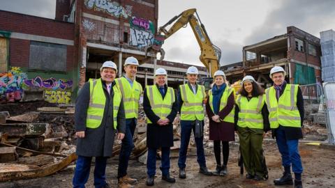 BBC Birmingham Tea Factory: Construction starts on 'landmark' new HQ ...