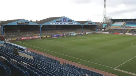 Carlisle United plan fan zone for Brunton Park