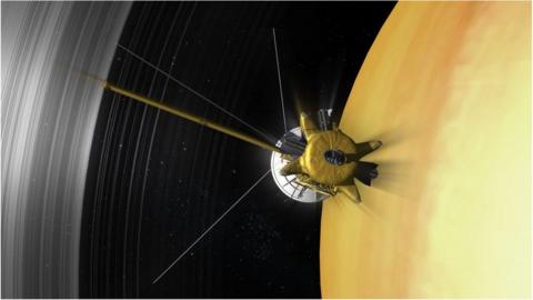 Saturn's spectacular rings are 'very young' - BBC News