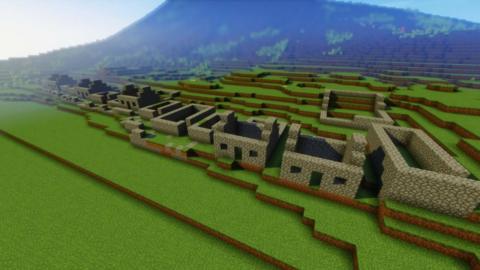 Remote St Kilda islands recreated in Minecraft - BBC News