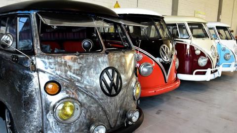 VW to relaunch Kombi van as electric vehicle - BBC News