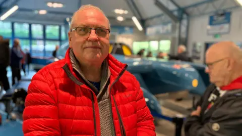People flock to see Donald Campbell's Bluebird in Coniston