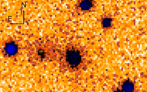 Radio flash tracked to faraway galaxy - BBC News