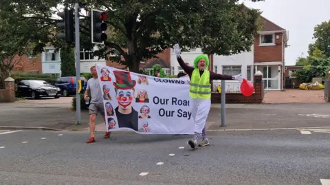 Exeter road closures are causing misery, protesters say