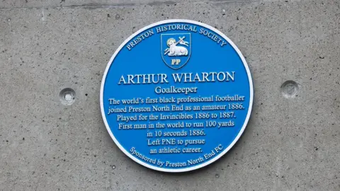 Arthur Wharton: Preston North End honours trailblazing black footballer