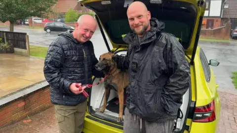 Humberside Police dog Quinta reunited with handler in retirement