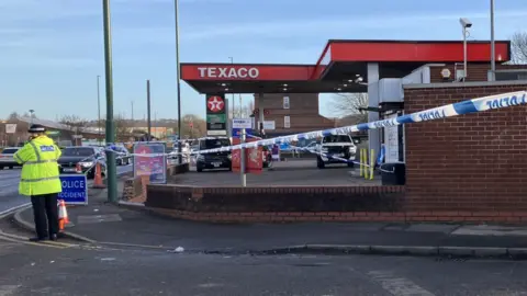 Nottingham: Murder charge after fatal petrol station stabbing