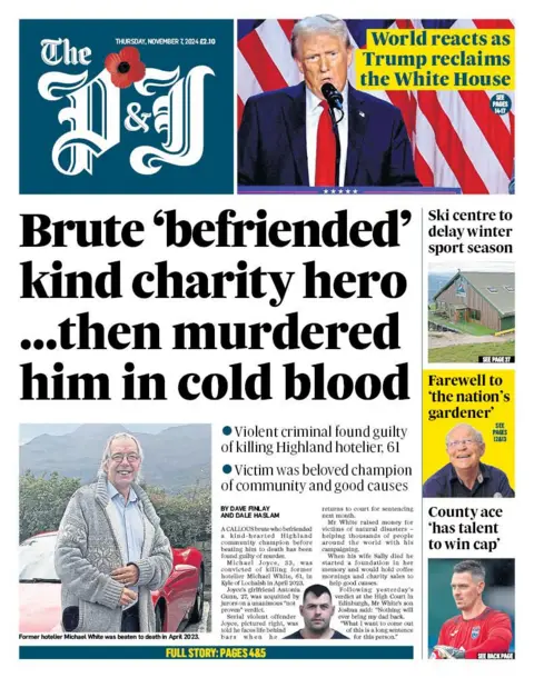 Scotland's papers: 'Star spangled spanner' Trump back in office