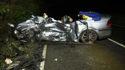 A32 Droxford crash: Man jailed for death of girlfriend