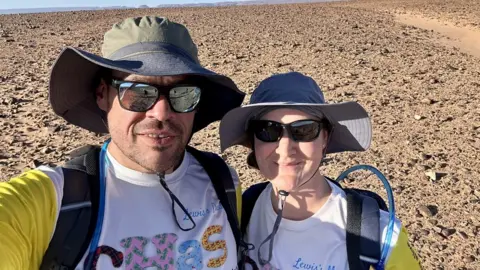 Our baby died - charity challenges help us cope