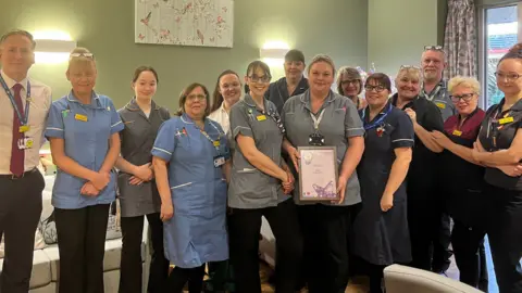 Couple in separate Derby hospitals reunited for final days together