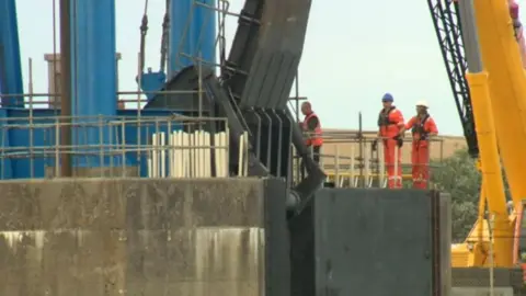 Newhaven 'ferry chaos' broken ramp mended