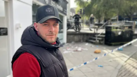 Norwich street cordoned off after 'man falls down the stairs'