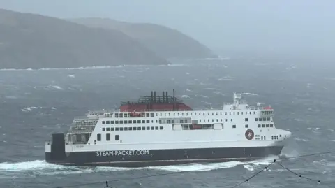 Isle of Man ferries disrupted as Storm Floris brings gales