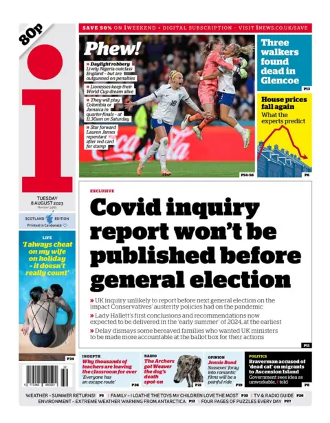 Scotland's papers: Row over Glasgow asylum barge and Glen Coe 'tragedy'