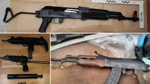 Men who hatched firearms revenge plot and drug deals jailed