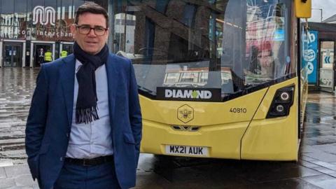 Greater Manchester's first new yellow buses hit streets - BBC News