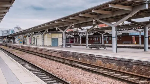 Rail strikes leave East Midlands city stations without trains