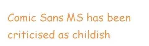 The changing nature of typefaces