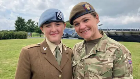 Mother and daughter gain Army graduations within weeks of each other