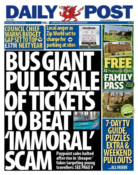 Wales' papers: 'Black bag limit may be cut to two' and mine fears