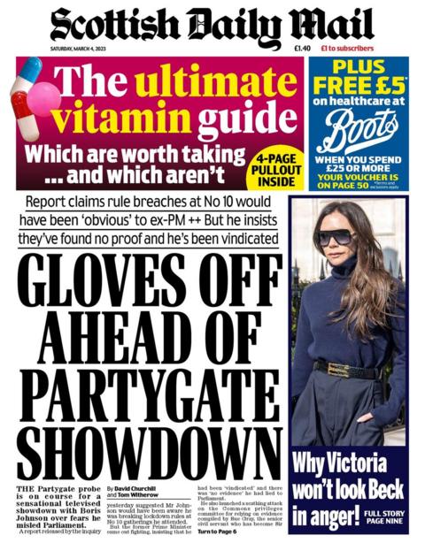 Scotland's papers: Teachers' pay deal and Johnson's Partygate report ...