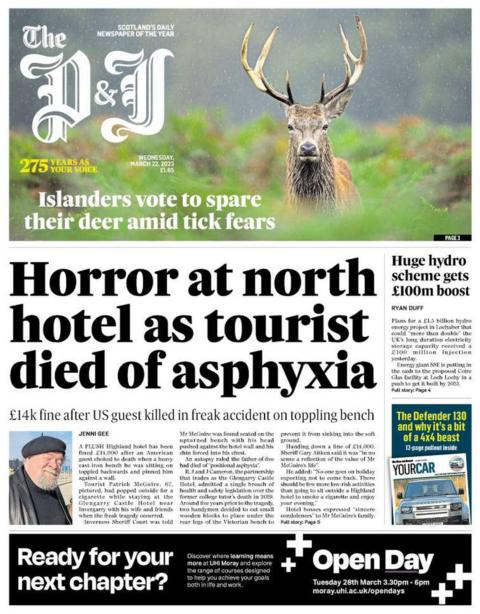 Scotland's papers: D-Day for Johnson and spinal patient's plea to FM ...