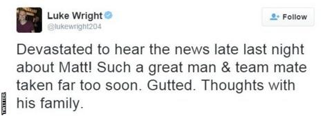 Sussex bowler Matthew Hobden dies at the age of 22 - BBC Sport