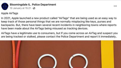 Apple AirTags - 'A perfect tool for stalking' - BBC News