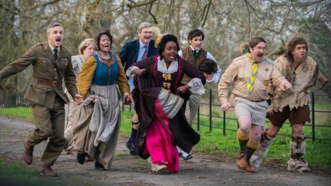 Ghosts: How the spirited British sitcom found a new haunt in the US ...