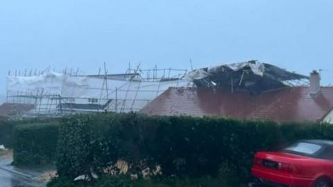 Guernsey reservoir nature trail reopens after storm damage - BBC News