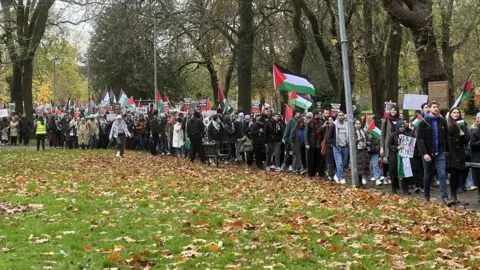 Pro-Palestinian rallies held in Manchester and Liverpool