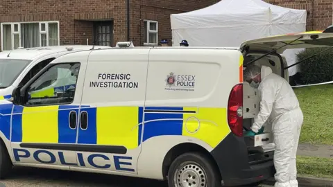 Essex murder suspect 'beat and strangled' estranged wife to death