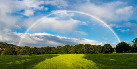 Chimbuko la Rangi ya upinde wa mvua kutumiwa katika harakati za wapenzi ...