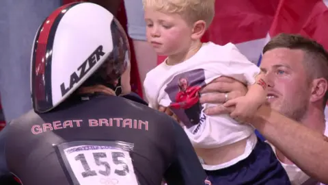 Leeds: Gold medal-winning cyclist Katy Marchant returns home