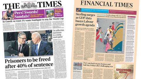 UK newspapers - BBC News