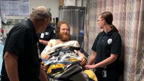 The pop star who walked across America - BBC News