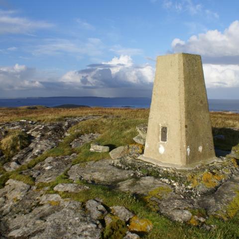 The trig pillars that helped map Great Britain - BBC News
