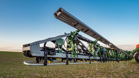 Lasers, drones and AI: The future of weeding - BBC News