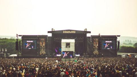 Download festival dubbed Drownload after heavy rains - BBC News