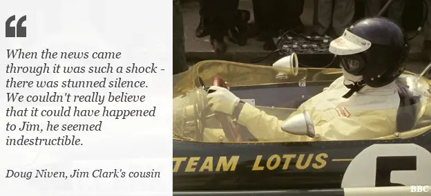 Jim Clark's legacy 'still growing' 50 years after his death